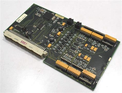 Omni Flow Computer 68 6205 11620501 Rev F Combo Module Board Panel