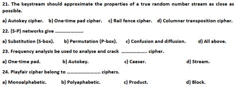 solved 21 the keystream should approximate the properties