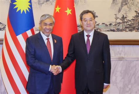 Dpm Zahid Malaysia Chinas 50 Years Of Diplomatic Ties Should Be
