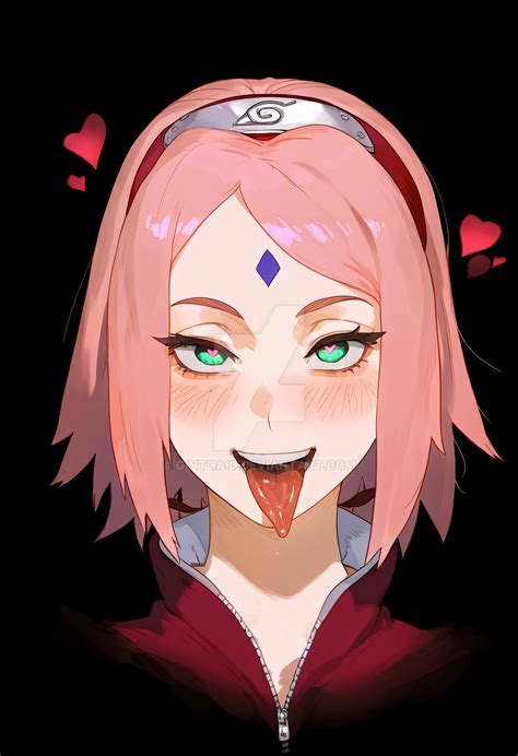 Sakura Ahegao By Gintoai0 On Deviantart