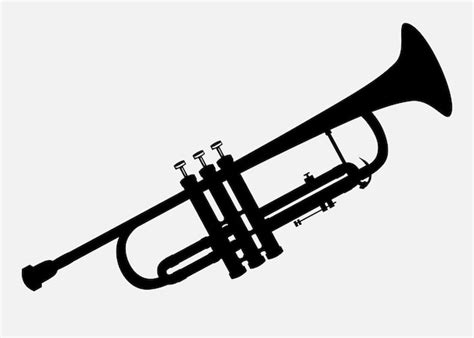 Premium Vector Musical Trumpet Vector Icon