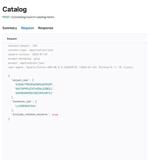 Location Without Items Returning Items Questions Square Developer