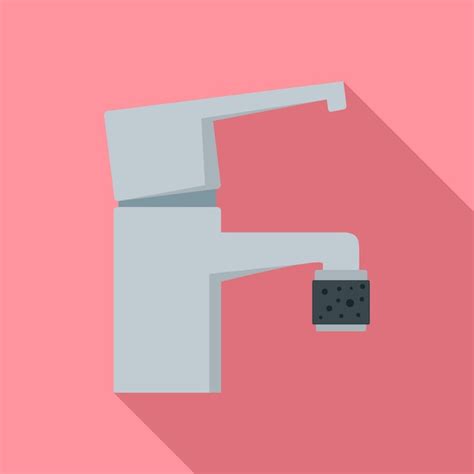 Premium Vector House Filter Cap Tap Icon Flat Illustration Of House