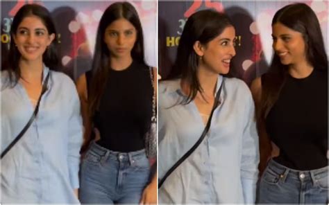 Suhana Khan Poses With Rumoured Boyfriend Agastya Nandas Sister