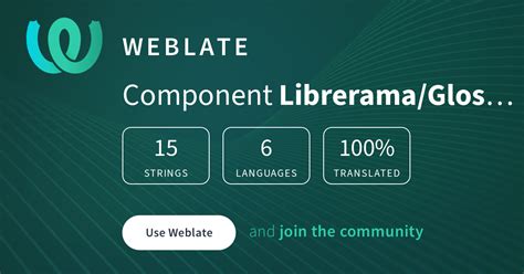 Librerama Glossary English Codeberg Translate