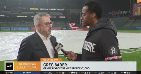 Orioles Opening Day Executive Vp Greg Bader Discusses Season