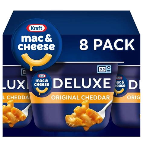 Kraft Deluxe Original Mac And Cheese Macaroni And Cheese Dinner