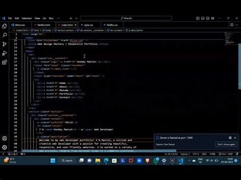 Video Voodey Manish On Linkedin Webdevelopment Html Css