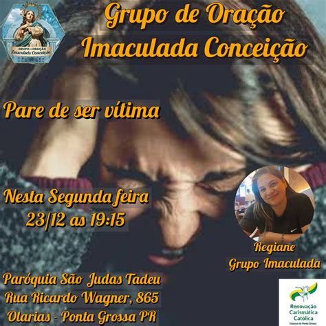 Grupo De Oração Imaculada Conceição 𝗚𝗿𝘂𝗽𝗼 𝗱𝗲 𝗢𝗿𝗮𝗰̧𝗮̃𝗼 𝗜𝗺𝗮𝗰𝘂𝗹𝗮𝗱𝗮