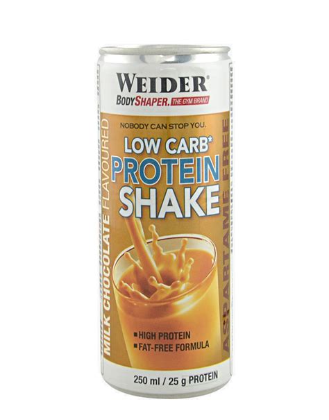 Body Shaper Low Carb Protein Shake By Weider 250ml