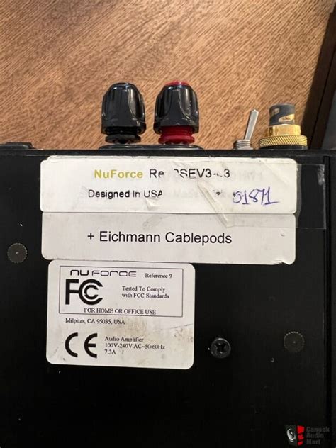 Nuforce Reference 9 V3 Se Mono Blocks Upgraded V2 Se Chassis Photo 4280110 Us Audio Mart