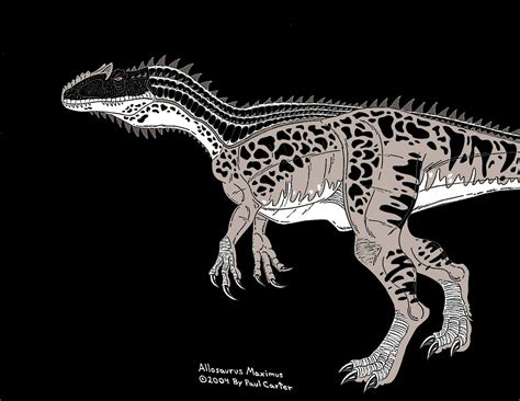 Allosaurus Maximus By Carnosaur On Deviantart