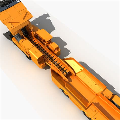 3d Continuous Miner Turbosquid 1367483