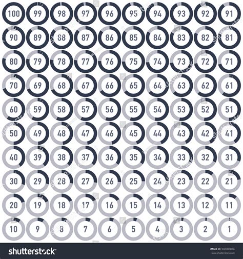 Vector Set Ring Diagrams Infographics Your Stock Vector Royalty Free Shutterstock