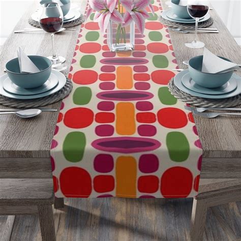 Mid Mod Dining Decor Atomic Age Decor 1950s Decor Groovy Table