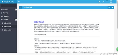 基于ssm的水质检测系统 java水质检测系统 csdn博客
