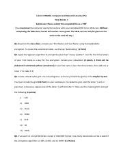 Computer And Network Security Lab Encryption Techniques And Course Hero