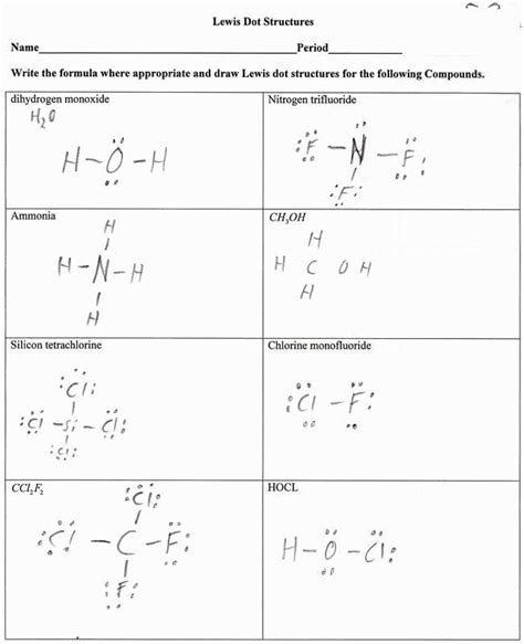 The Ultimate Lewis Dot Diagrams Worksheet Guide Mastering The Basics