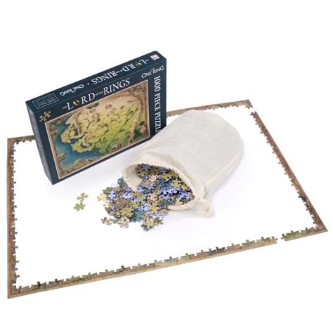 Lord Of The Rings Eriador Map 1000 Piece Jigsaw Puzzle Waterstones