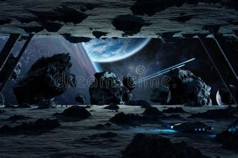 宇航员扫描一小行星宇宙飞船英语字母表中的图片 包图网企业站
