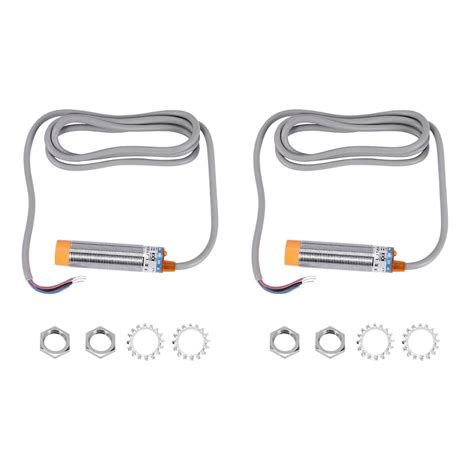 2x lj18a3 8 z bx 8mm approach sensor inductive proximity npn no switch dc 6 36v