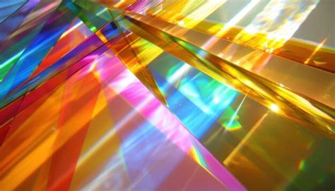 Vibrant Stained Glass Artistry Premium Ai Generated Image