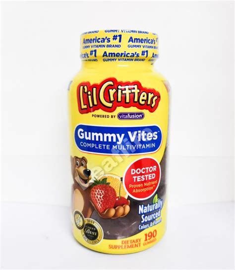 Lil Critters Gummy Vites Complete Multivitamin190 Gummies Lazada Ph