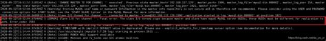 解决mysql主从复制时主机和从机uuid相同问题rockylinux配置mysql主从同步总是显示uuid一样io线程no状态 Csdn博客