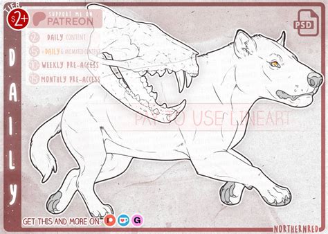 Daily Hyaenodon Skull By Northernred On Deviantart
