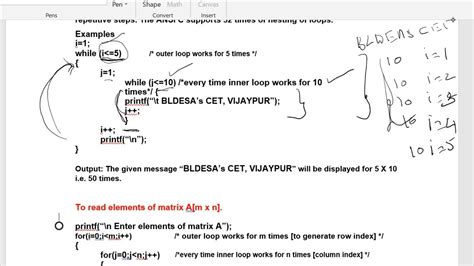 Nested Loop YouTube