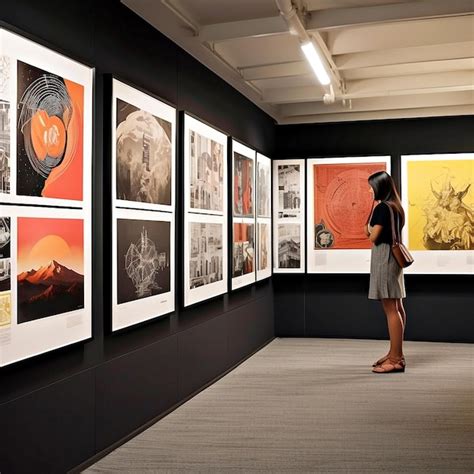 Premium Photo Poster Show Case