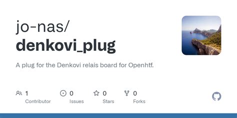 GitHub Jo Nas Denkovi Plug A Plug For The Denkovi Relais Board For