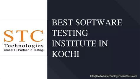 Ppt No 1 Software Testing Institute In Kochi Powerpoint Presentation Id 11609305