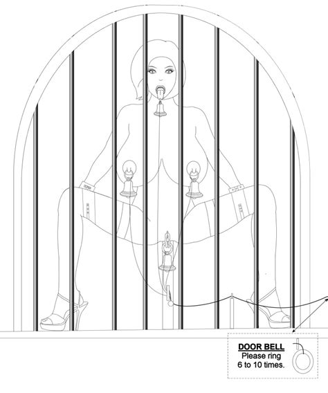 Rule 34 Big Breasts Black And White Bondage Cage Heels In Container