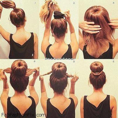 Hair Braided Bun Hairstyle Tutorial Fab Fashion Fix