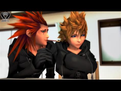 Kingdom Hearts Roxas And Axel Yaoi