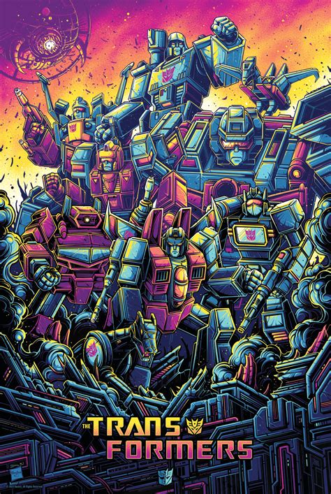 Dan Mumford The Transformers Decepticons Bottleneck Gallery