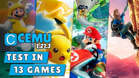 CEMU Wii U Emulator TEST IN GAMES Core I H GTX GB RAM YouTube
