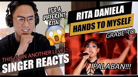 Rita Daniela Hands To Myself Singer Reaction Youtube