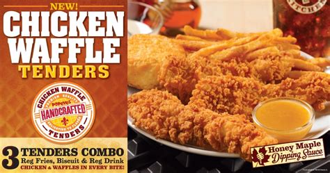 News Popeyes New Chicken Waffle Tenders