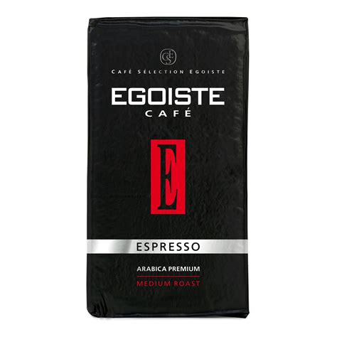 Молотый кофе EGOISTE (Эгоист) с кофеином — купить в интернет-магазине ...