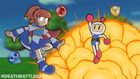 Request Fanart Arle Nadja Vs White Bomberman Puyo Puyo Vs Bomberman