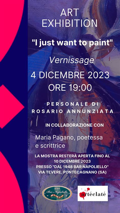 ArteRaku It Rosario Annunziata I Just Want To Paint Mostra