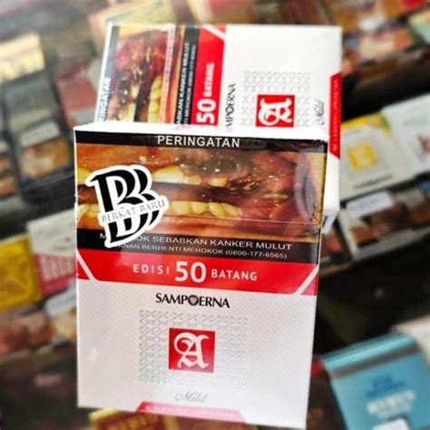 Jual Rokok Sampoerna Mild 50 1pack Bukan Lampu Darurat Sampurna Mil 50