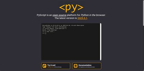 Pyscript:輕鬆在瀏覽器中運行python Analytics Vidhya 人工智慧 Php中文網 Pyscript:輕鬆在瀏覽器中運行python Analytics Vidhya 人工智慧 Php中文網