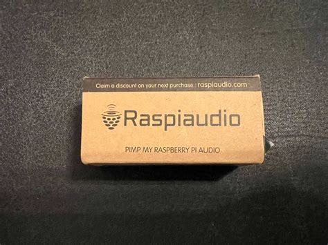 Raspiaudio Mic Ultra Audio Hat Raspberry Pi
