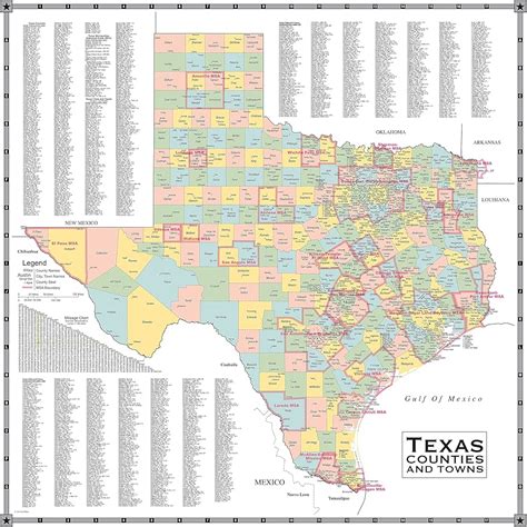 Texas Map With Counties And Cities And Towns Uf Fall 2024 Calendaruf