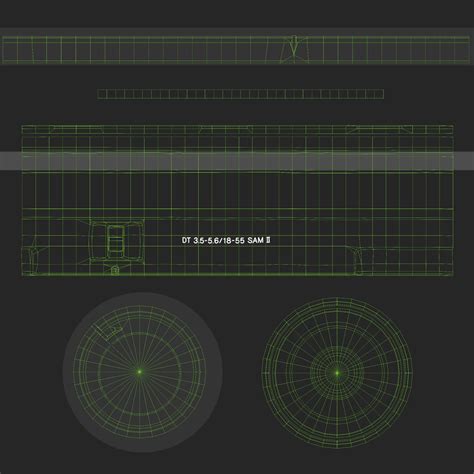 Sony Slt A58 Dslr Camera Kit Dt 18 55mm F 3 5 5 6 Sam Ii Lens 3d Model 58 Dae Fbx Max Ma
