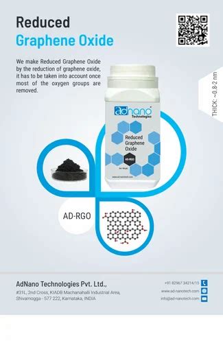 Reduced Graphene Oxide Powder Rgo Nanoparticles Rgo Manufacturing