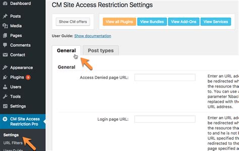 Wordpress Restricted Site Access Sar How To Redirect Users With